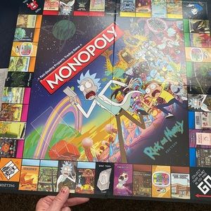 Games | Rick And Morty Monopoly Board Game | Poshmark